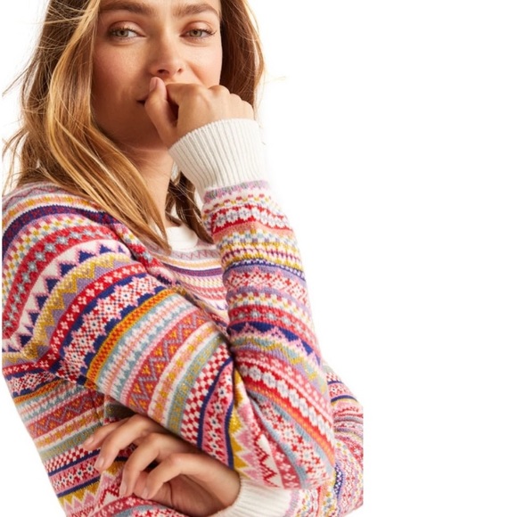 Boden | Sweaters | Boden Louise Fair Isle Sweater S | Poshmark